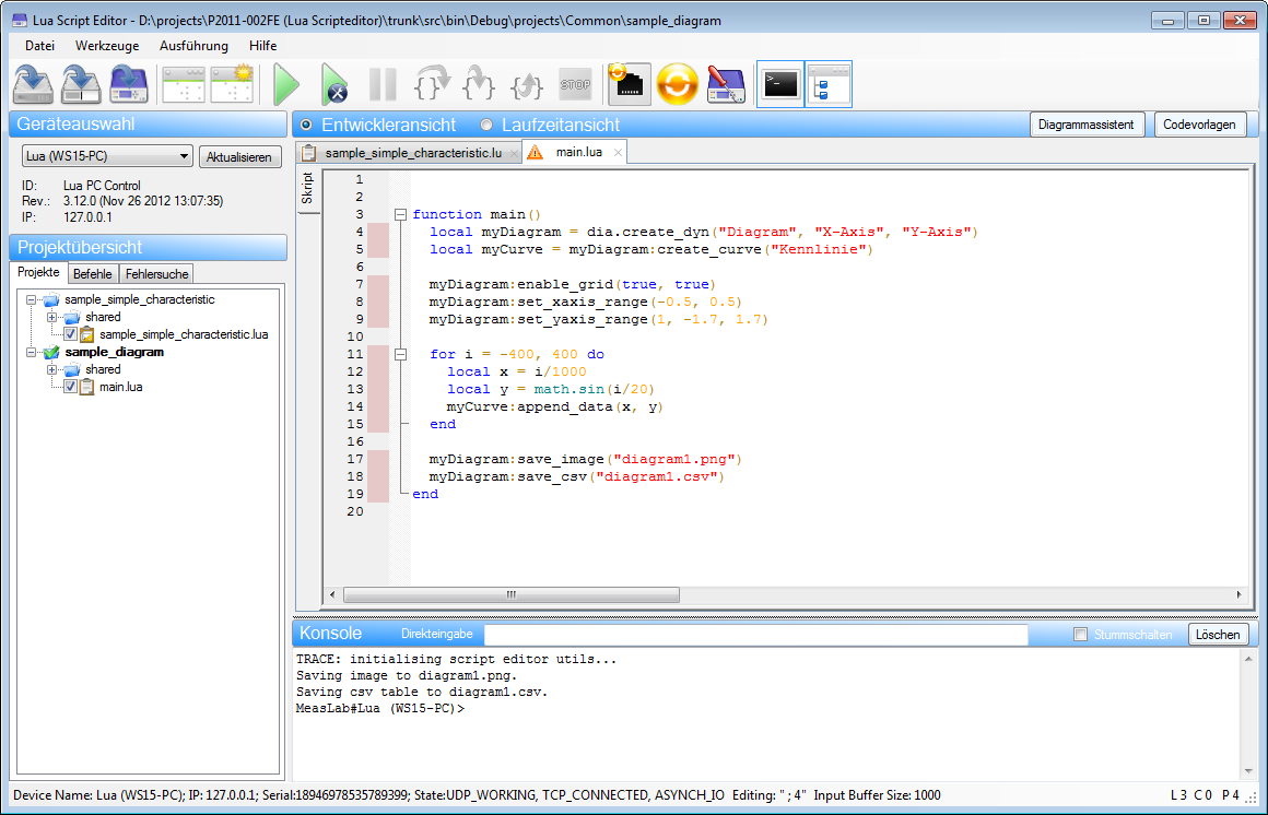 Lua Script Editor Atv